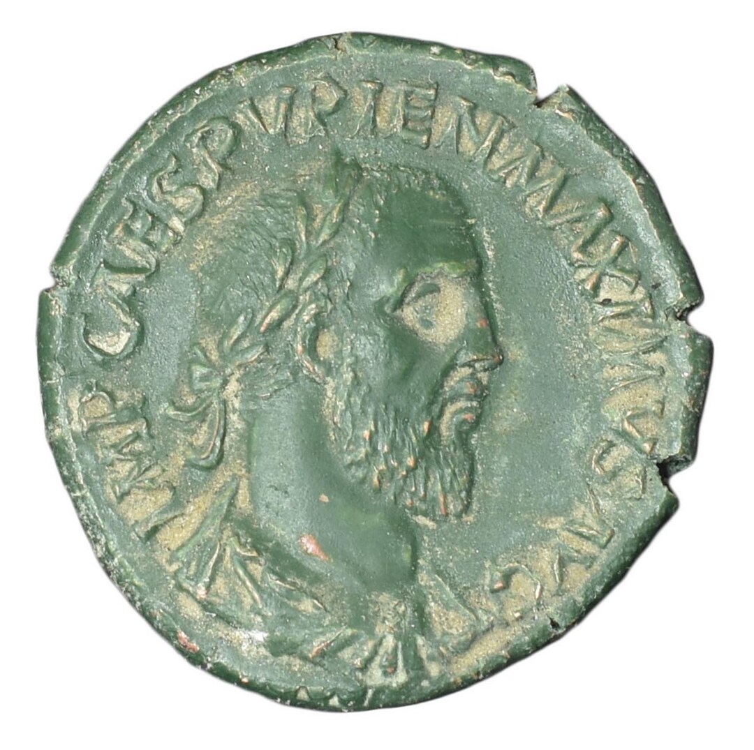 PUPIENUS Æ Sestertius Museum Reproduction Roman Empire 238 A.D. Copper ...