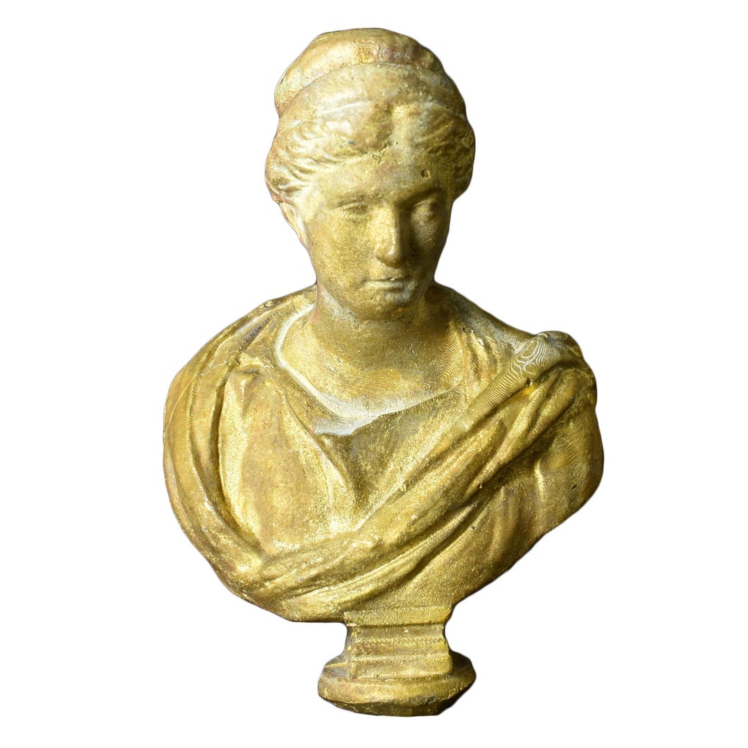 VIBIA SABINA, Wife of Emperor Hadrian Roman Empire Bronze Bust ...