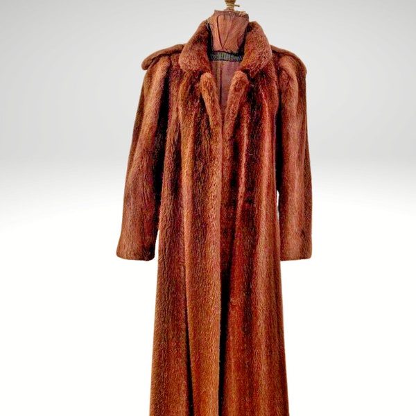 Nutria Fur Coat - Etsy