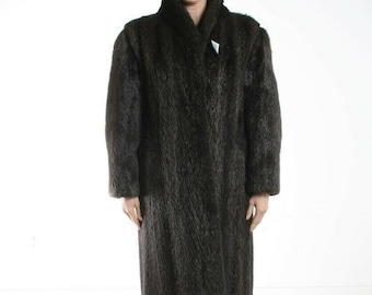 Nutria Fur Coat - Etsy