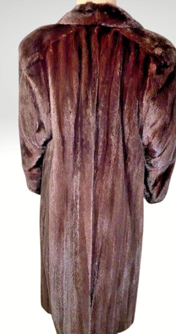 Mint Real FEMALE MINK Ranch Full Length Long Fur Coa… - Gem