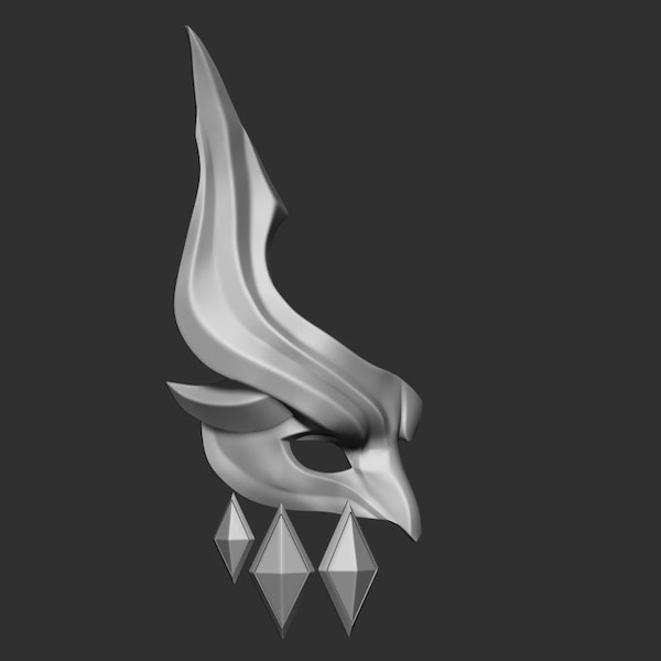 Zed League of Legends Mask - Etsy