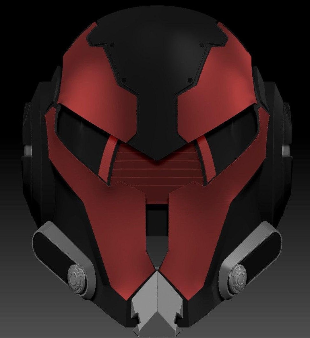 Mandalorian Crusader Helmet/ Ramikadyc Style Mandalorian Helmet Variant ...