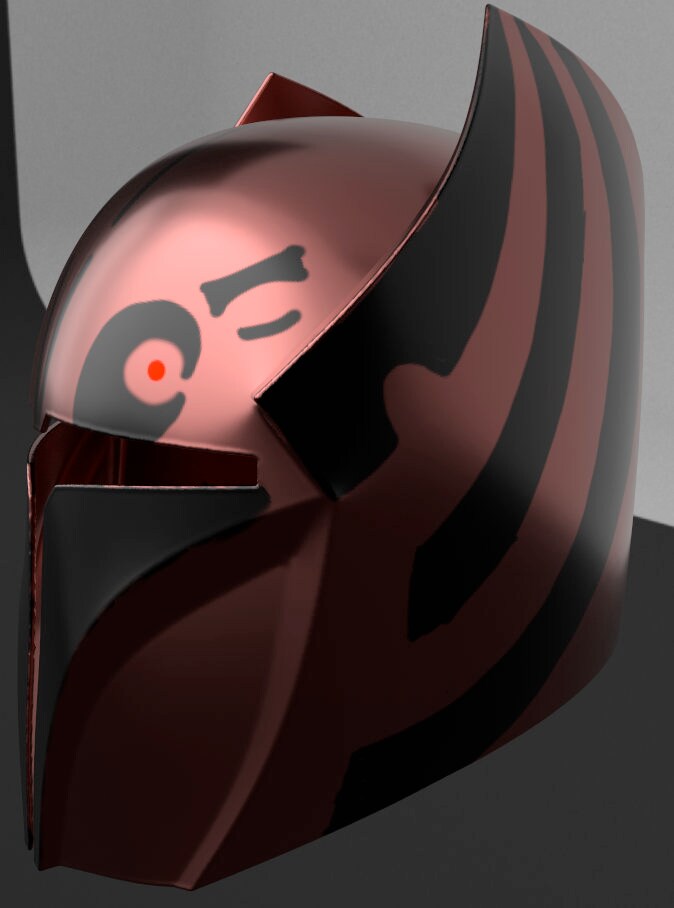 Mandalorian Rook Kast Comic Helmet/ Death Watch Female Helmet - Etsy Canada