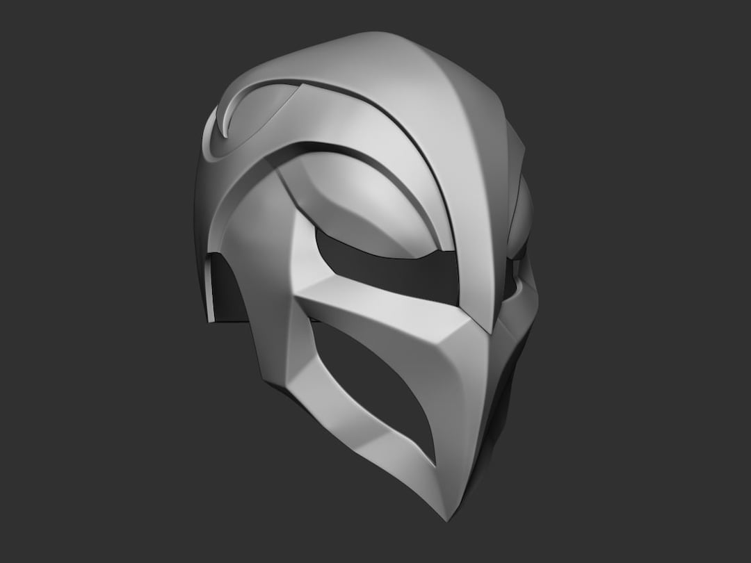 League of Legends Zed Debonair Helmet 3d Digital Download - Etsy