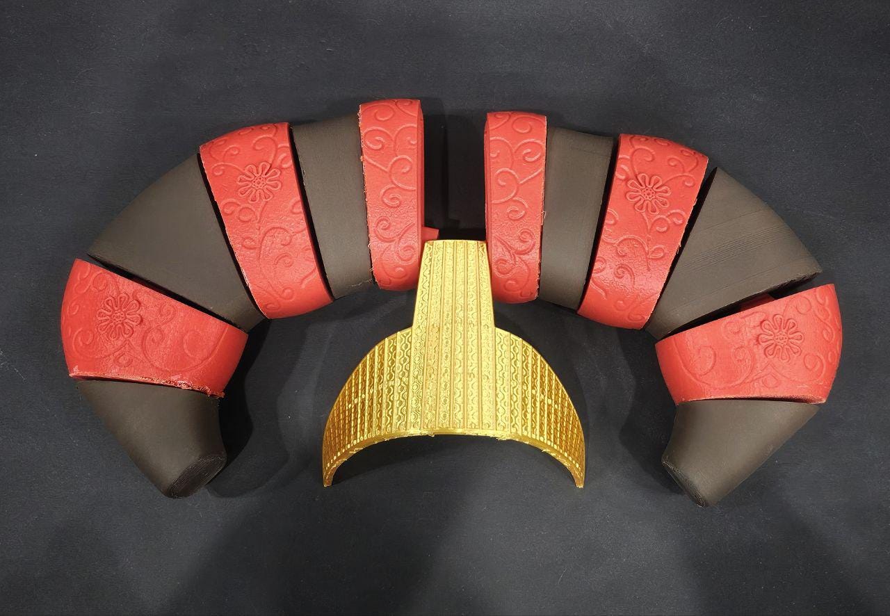 Queen Amidala Battle Crown 3d Printed - Etsy Australia