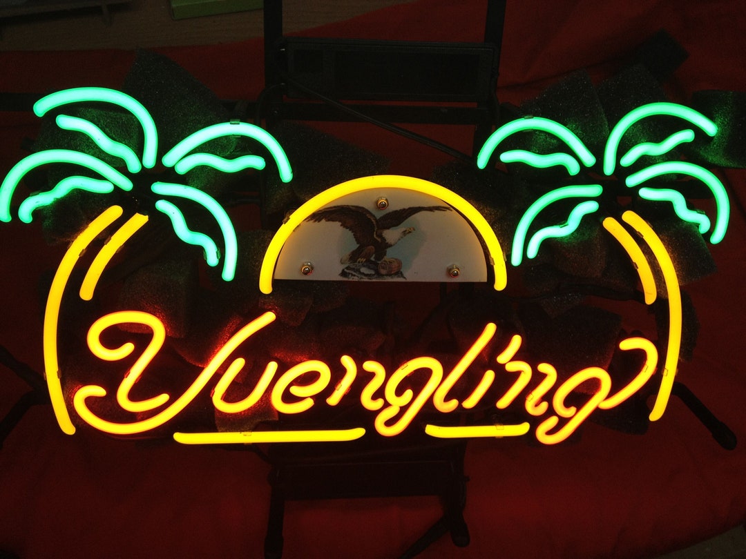 Man Cave YUENGLING and SON Banner Handmade Beer Light Room Decor Wall ...