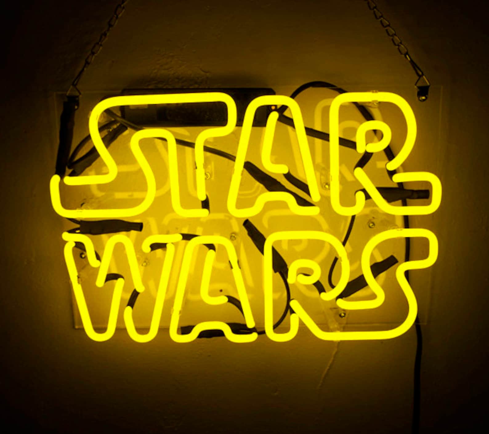 Neon Sign Custom Star Wars Banner Handcrafted Neon Sign Light | Etsy