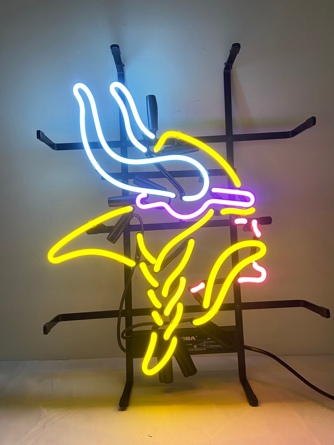 Minnesota Vikings Sports Man Cave Neon Sign Art Neon Light - Etsy