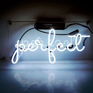 Perfect Neon Sign Wedding Art Handmade Banner Neon Light - Etsy