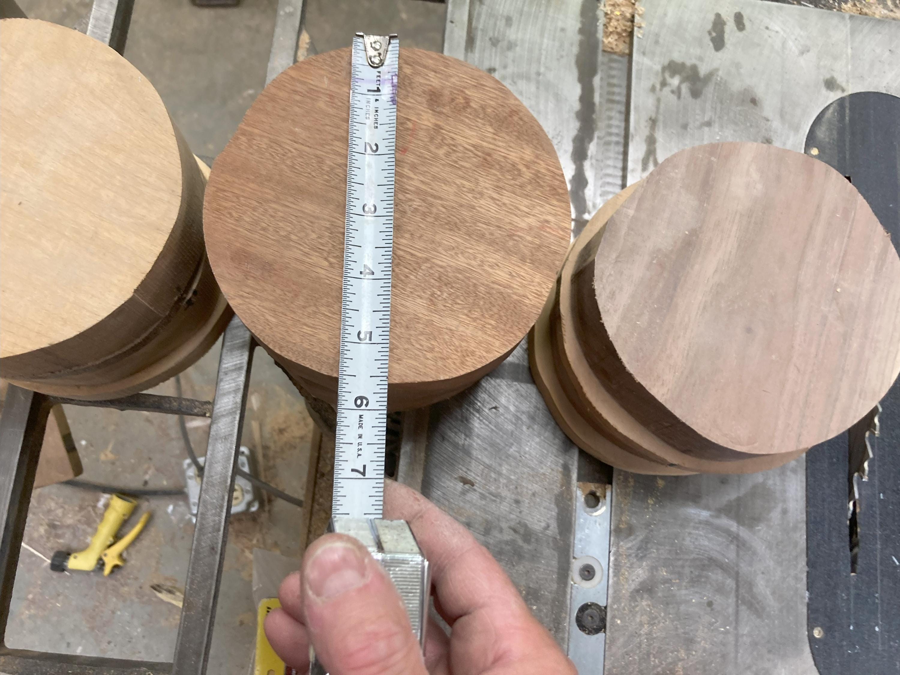 Laminated Wood Turning Blanks: Walnut, Cherry, Ash, Butternut, Mahogany ...