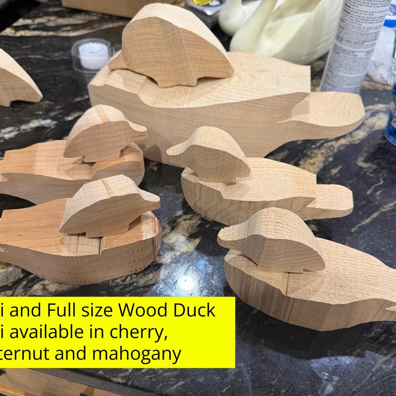 Vintage Wood Swan Decoys - Etsy