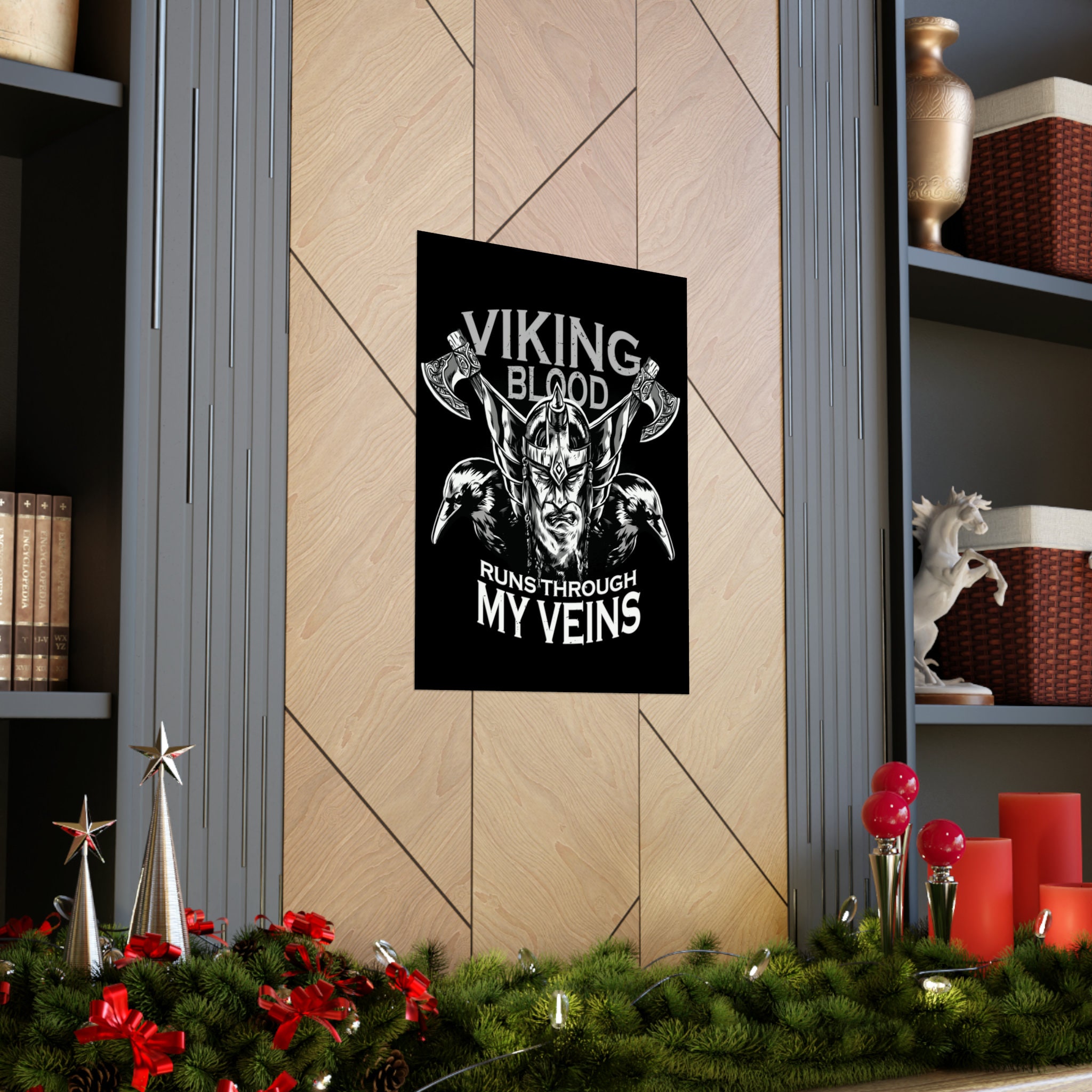 Viking Warrior Norse Mythology Poster Museum-grade Matte Art Print - Etsy