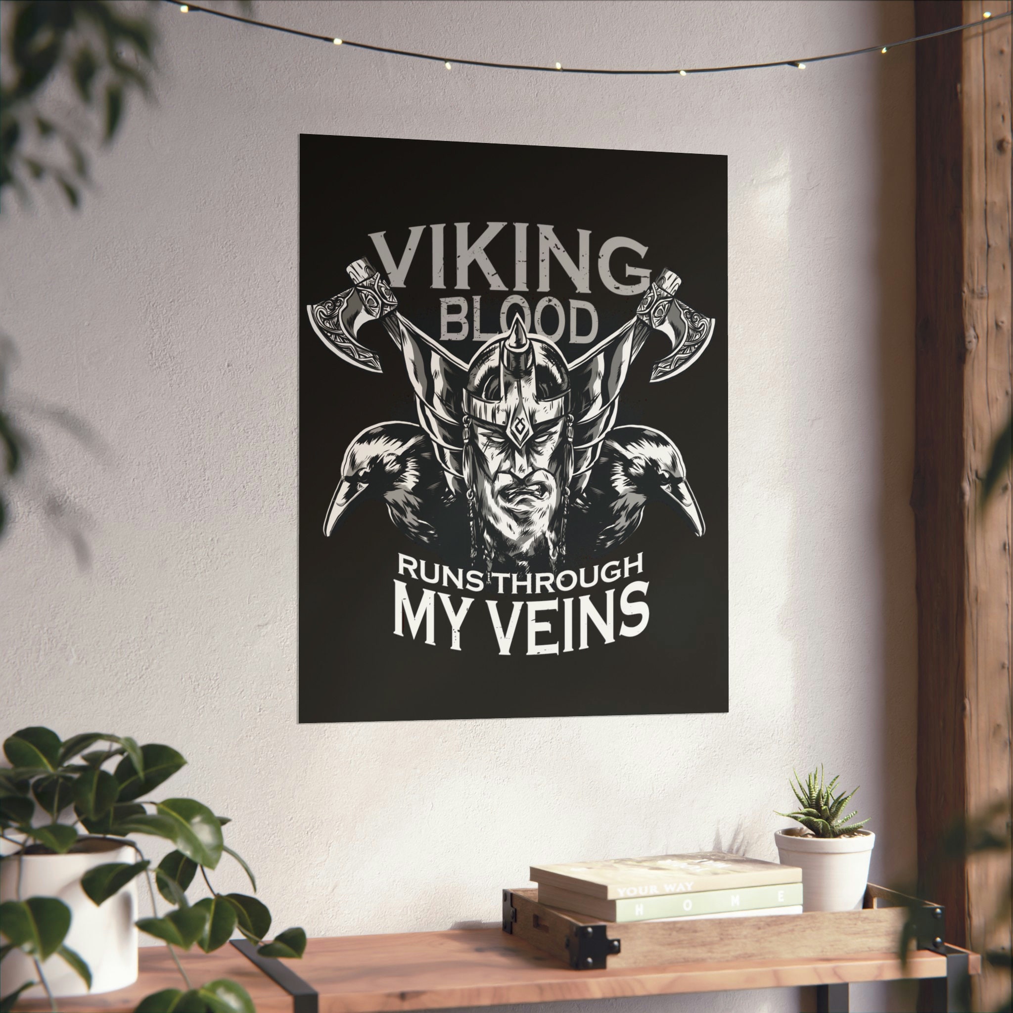 Viking Warrior Norse Mythology Poster Museum-grade Matte Art Print - Etsy