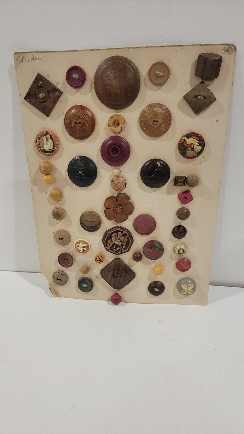 Vintage Collection of Buttons - Etsy