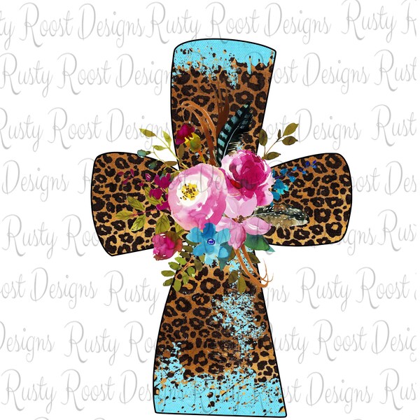 Cheetah Cross - Etsy