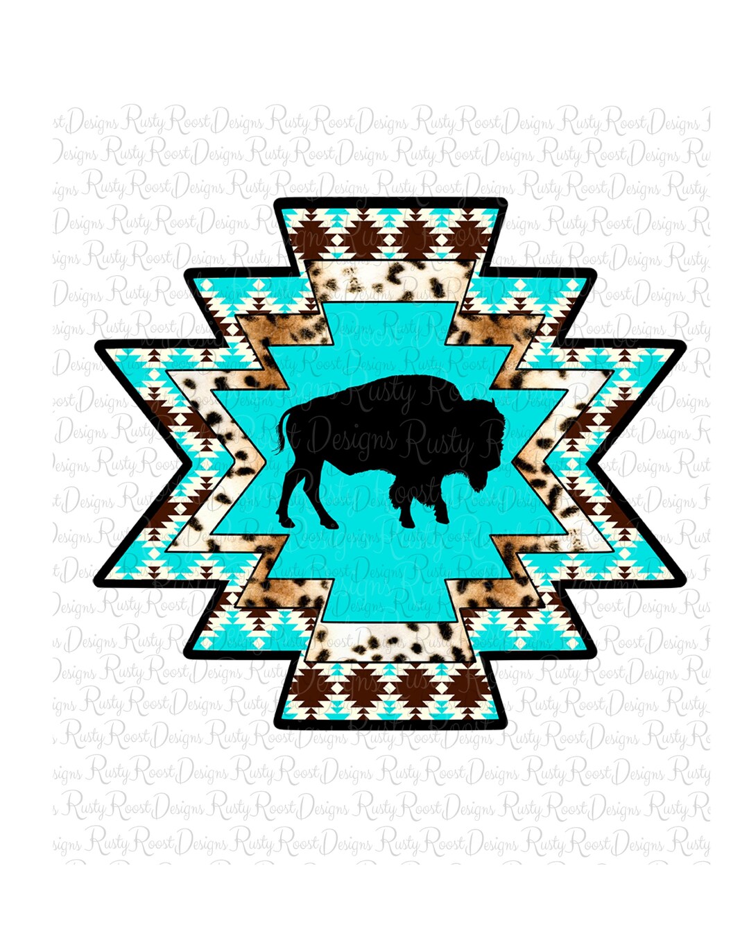 Aztec Sublimation Png, Buffalo Sublimation Designs Downloads, Digital ...
