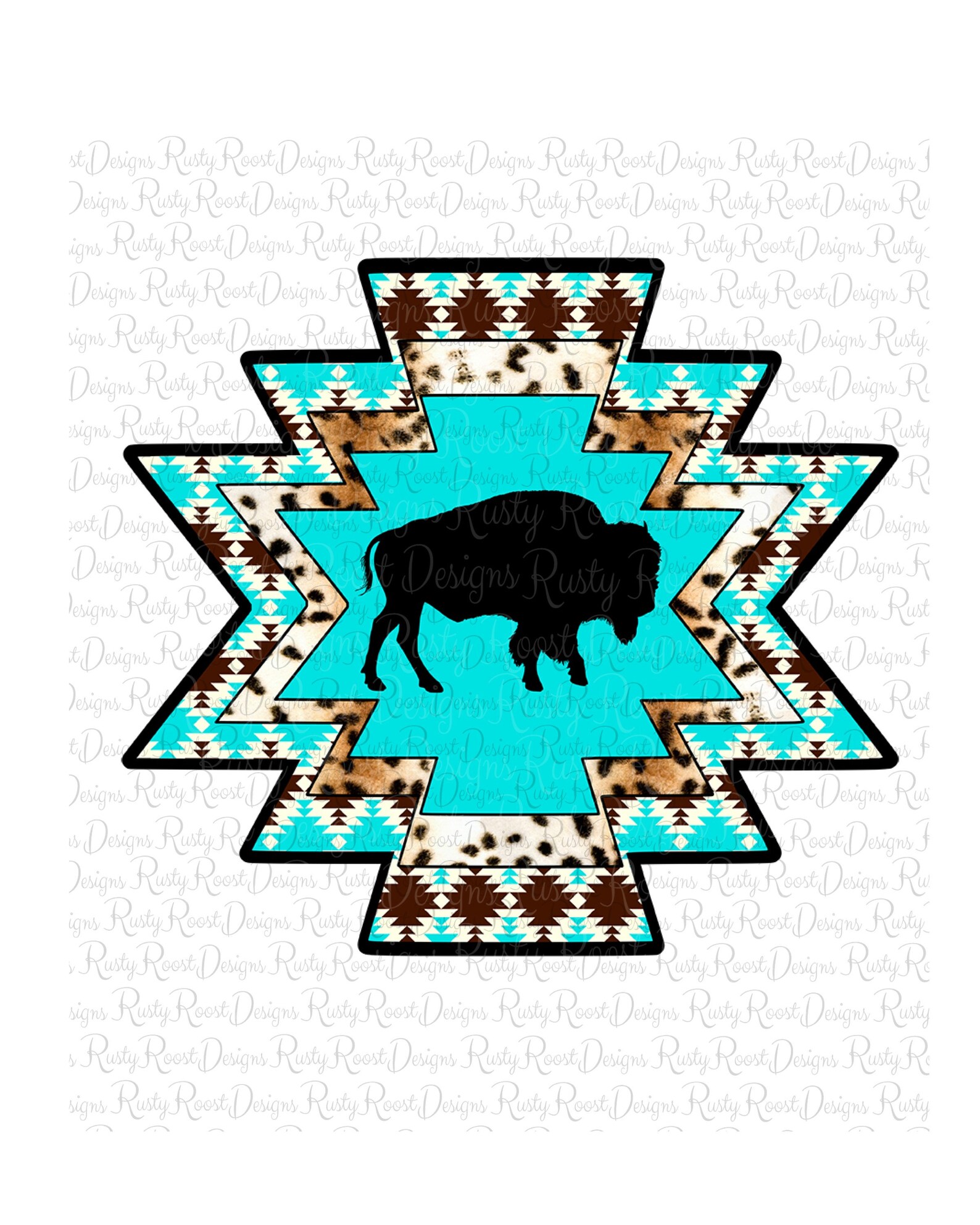 Aztec Sublimation Png Buffalo Sublimation Designs Downloads - Etsy