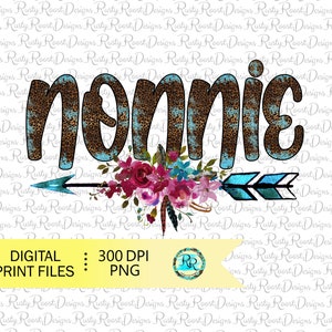 Nonnie Sublimation Designs Downloads, Digital Download, Sublimation ...