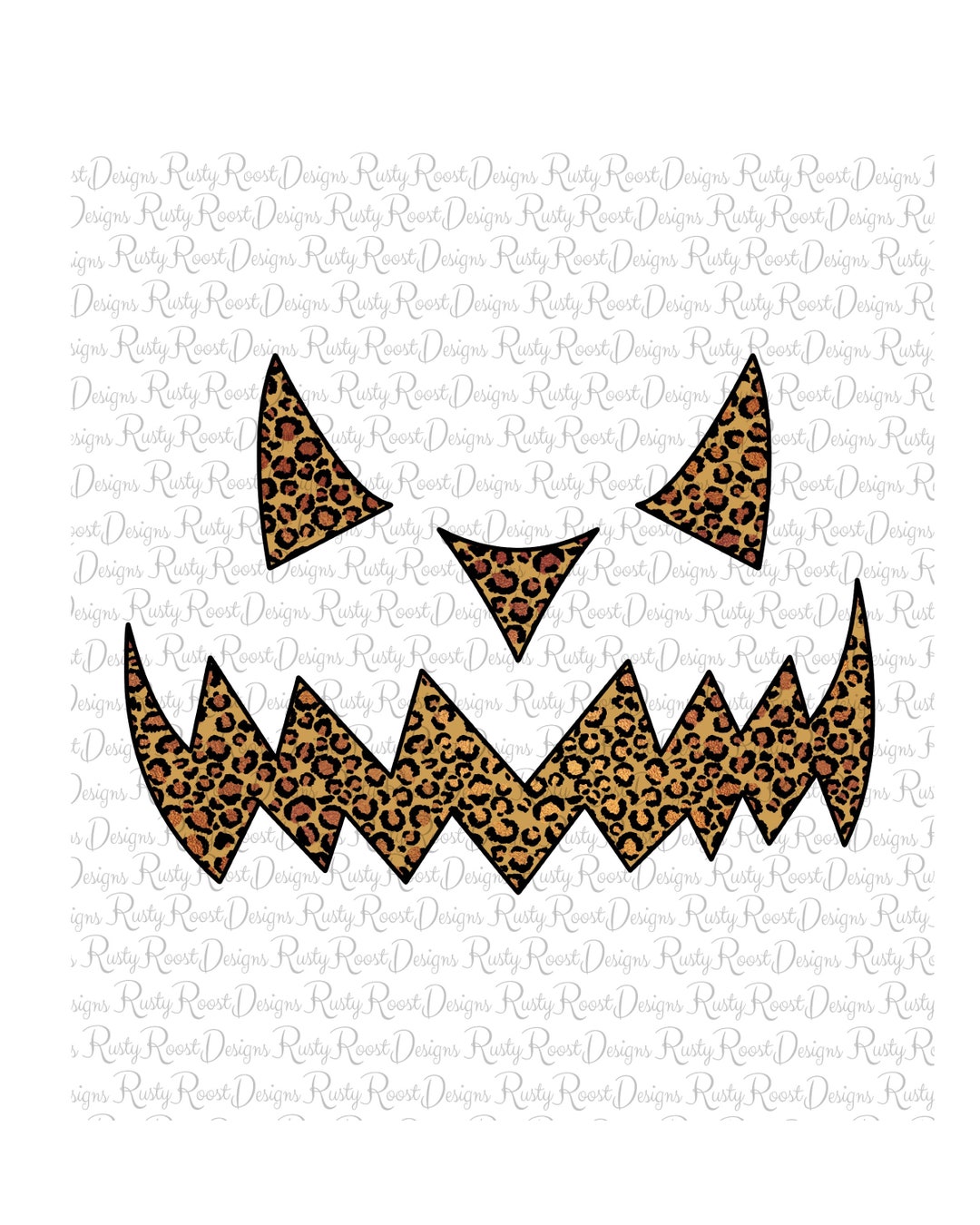 Leopard Pumpkin Png, Halloween Sublimation Designs Downloads, Digital ...