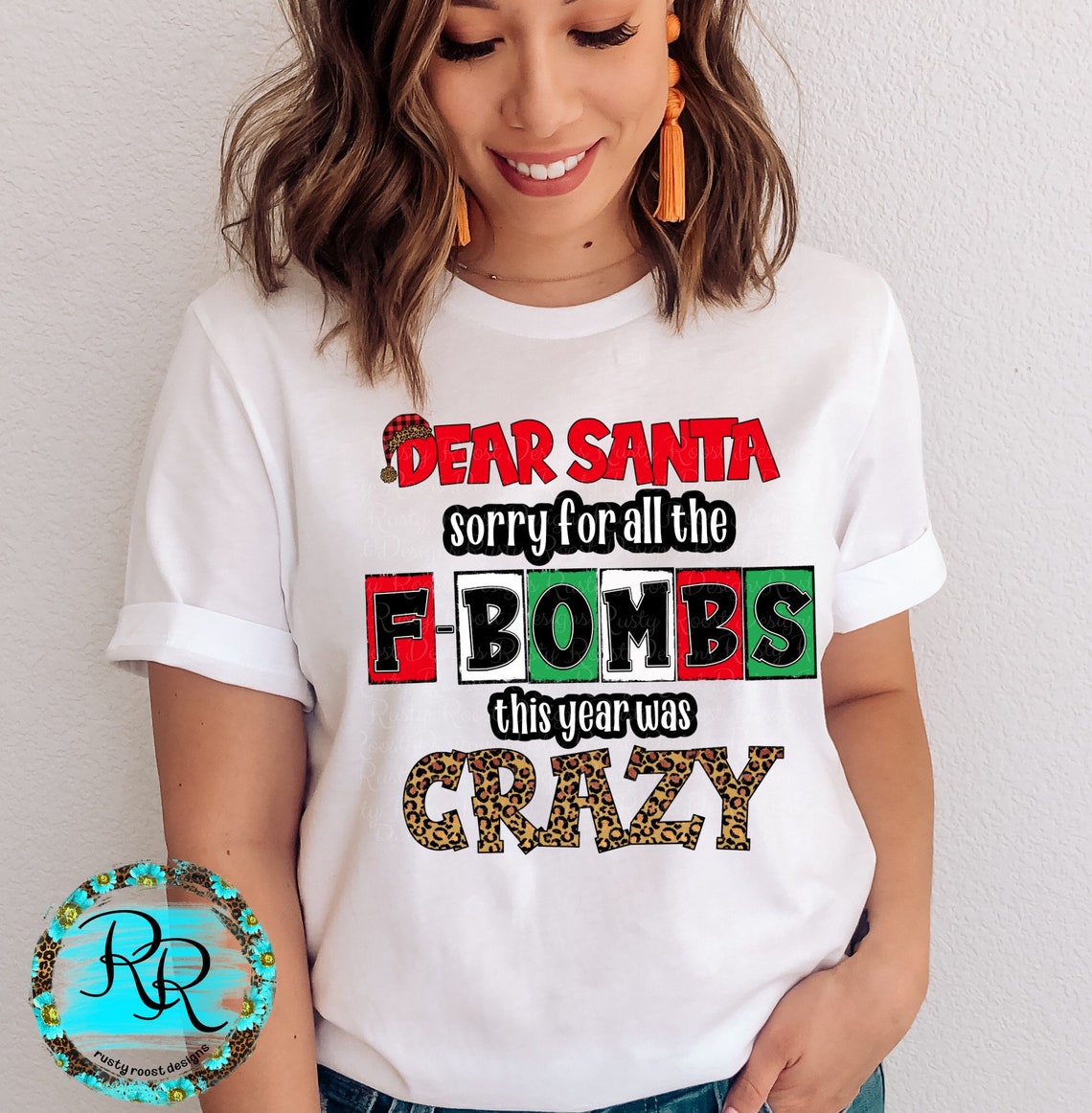 Dear Santa Sorry for All the F Bombs Png Christmas | Etsy