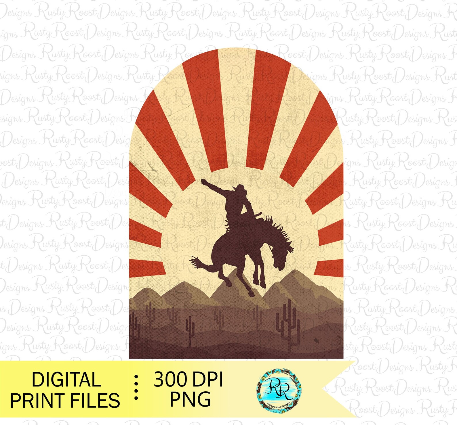 Western Sublimation Designs Downloads Western PNG - Etsy