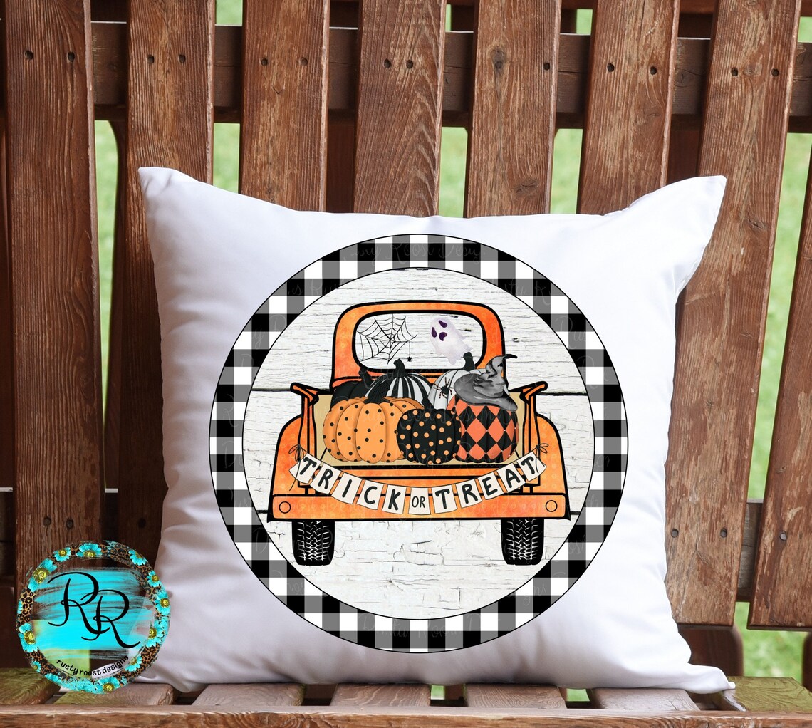 Halloween Sublimation Designs Downloads Round Sublimation - Etsy