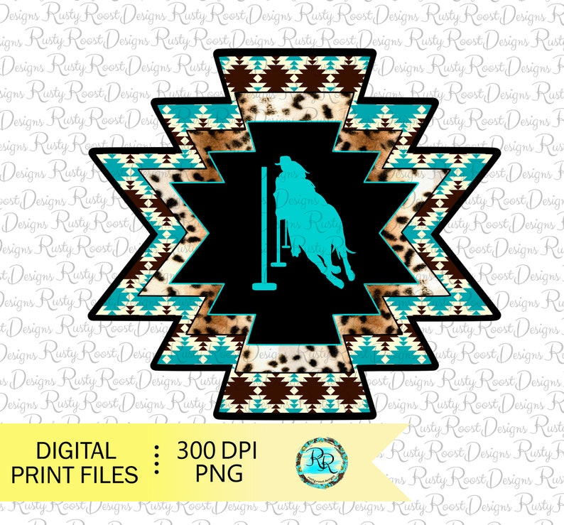 Aztec Sublimation Png, Rodeo Sublimation Designs Downloads, Rodeo PNG ...