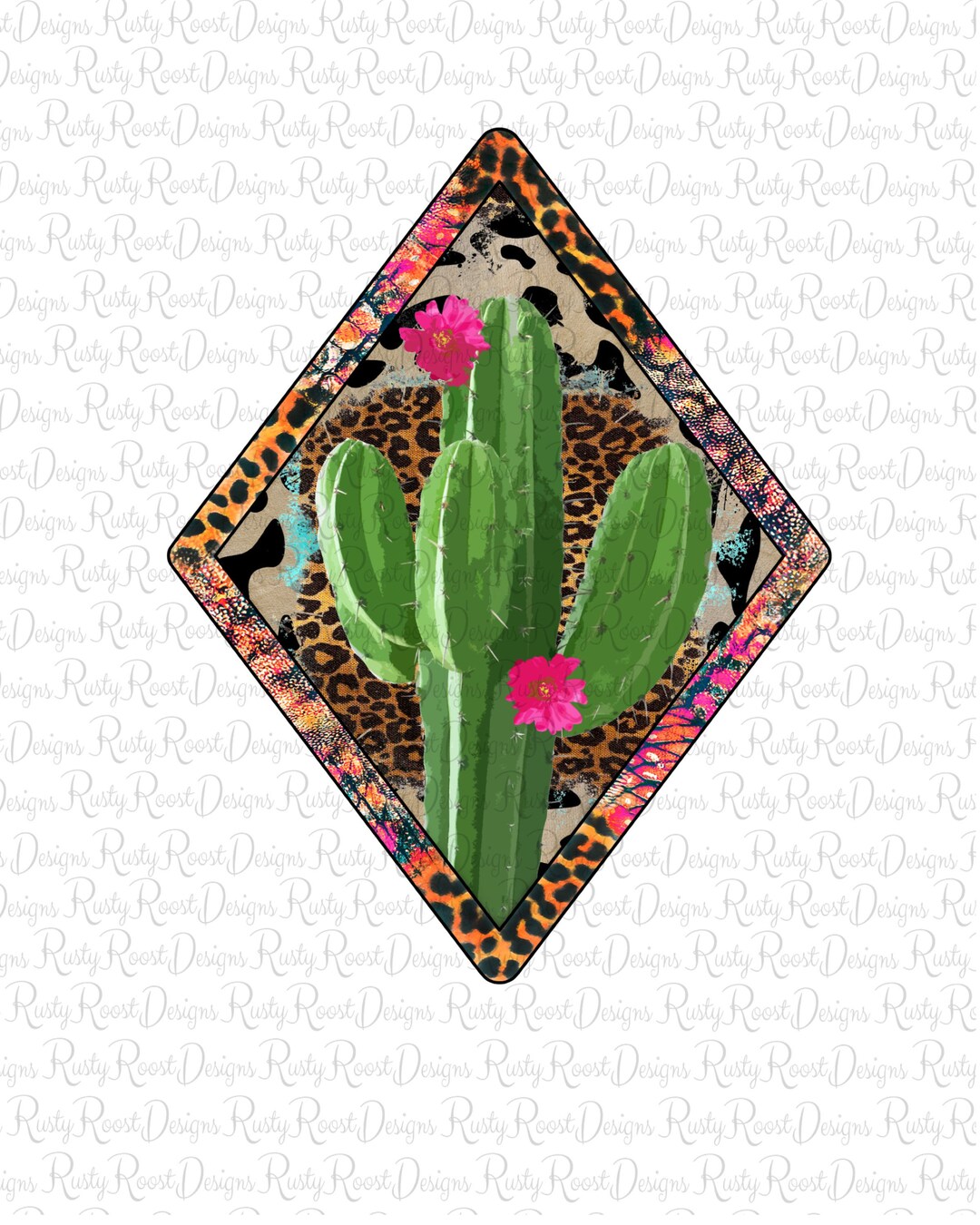 Cactus Sublimation Designs Downloads, Digital Download, Cactus Graphics ...