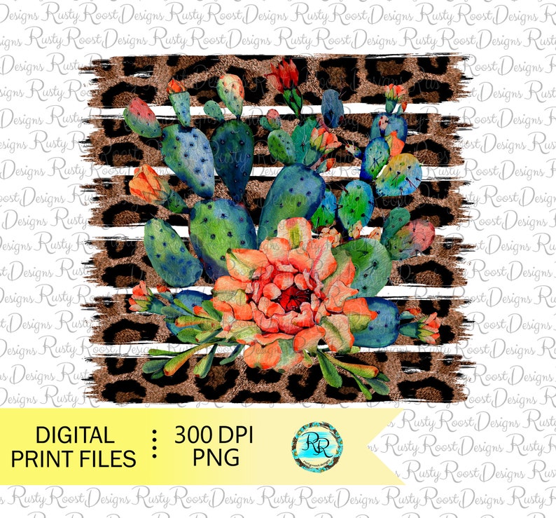 Cactus Sublimation Designs Downloads Cactus Png Digital - Etsy