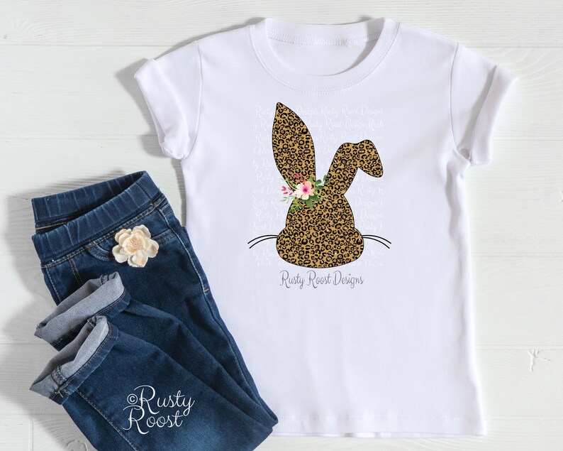 Leopard Bunny Png, Easter Sublimation Designs Downloads, Bunny With ...