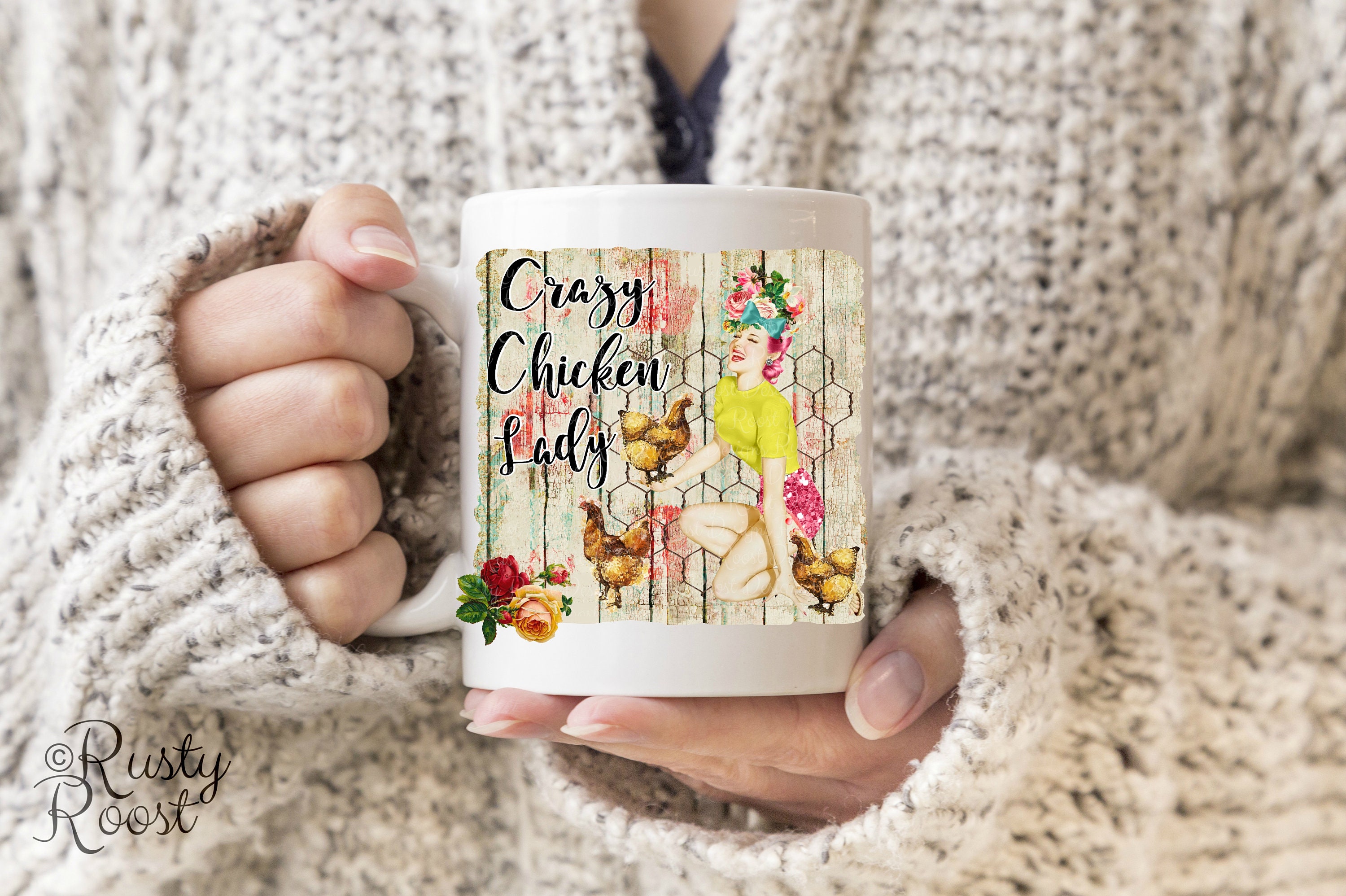 Chicken Sublimation Designs Downloads Sublimation Graphics - Etsy