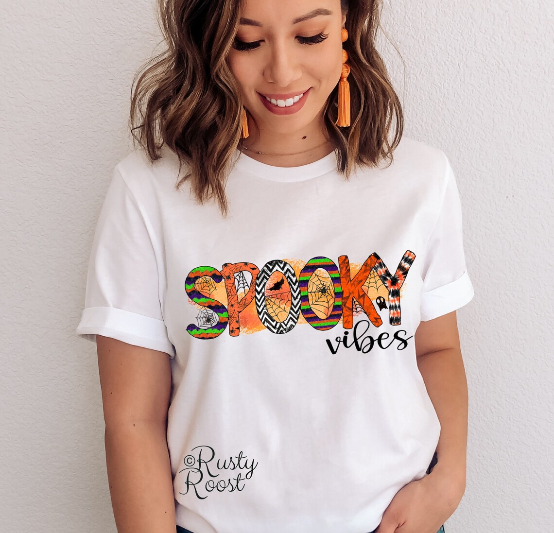 Spooky Vibes Png Halloween Sublimation Designs Downloads | Etsy