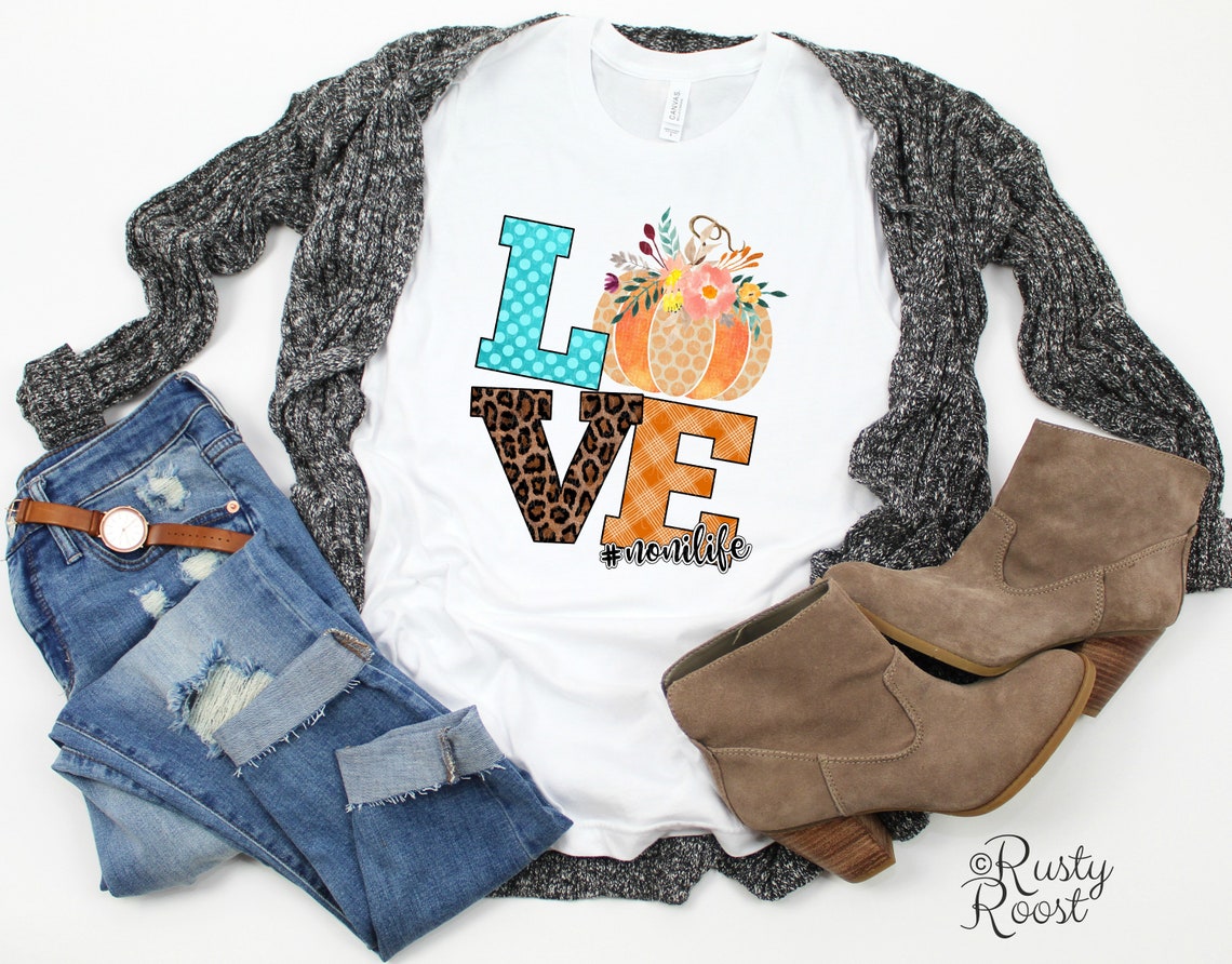 Noni Life Png Fall Sublimation Designs Downloads Love | Etsy