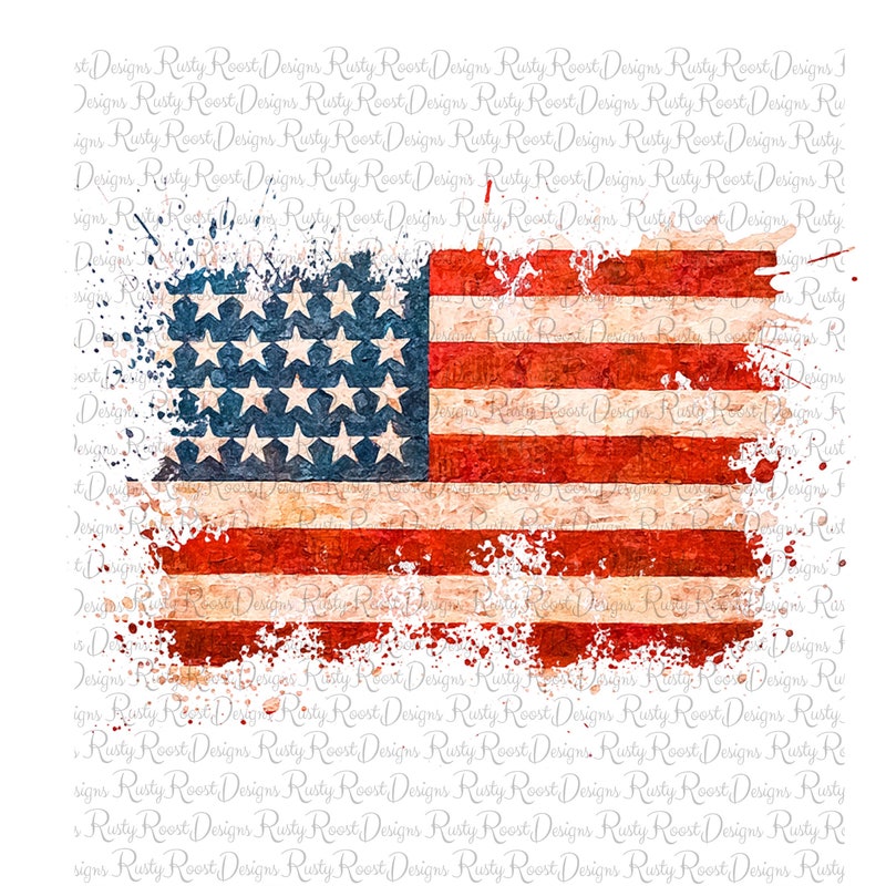 Distressed Flag - Etsy