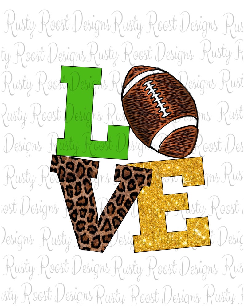 Football Pngfootball Sublimation Designs Downloadsdigital | Etsy