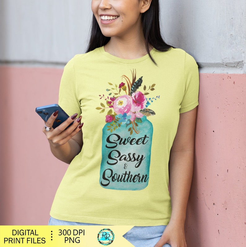Sweet Sassy and Southern Png Sublimation Designs Downloads - Etsy