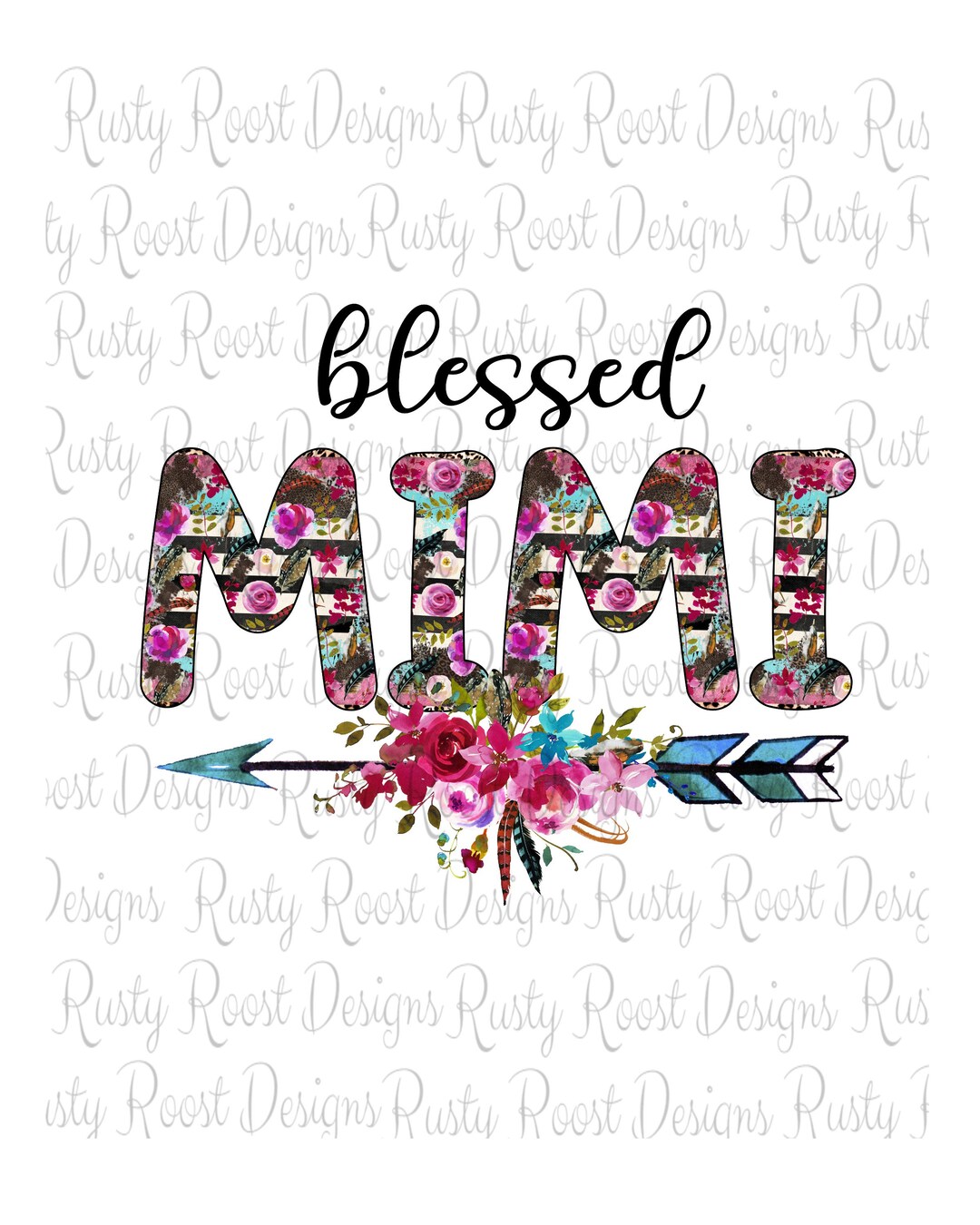 Blessed Mimi Png, Mimi Sublimation Designs Downloads, Digital Download ...