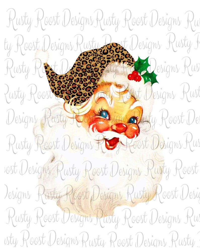 Santa Png Christmas Sublimation Designs Downloads Digital - Etsy