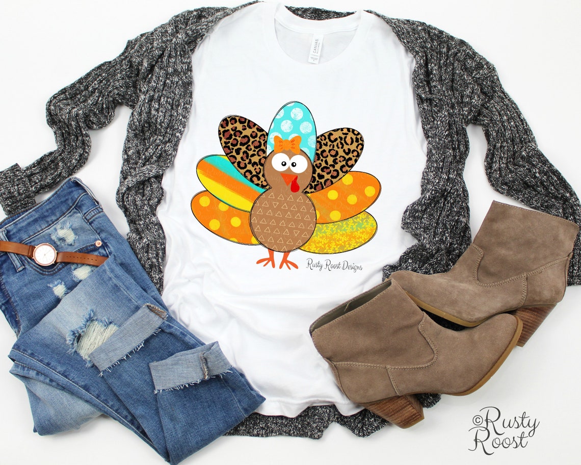 Turkey Png Fall Sublimation Designs Downloads Thanksgiving - Etsy