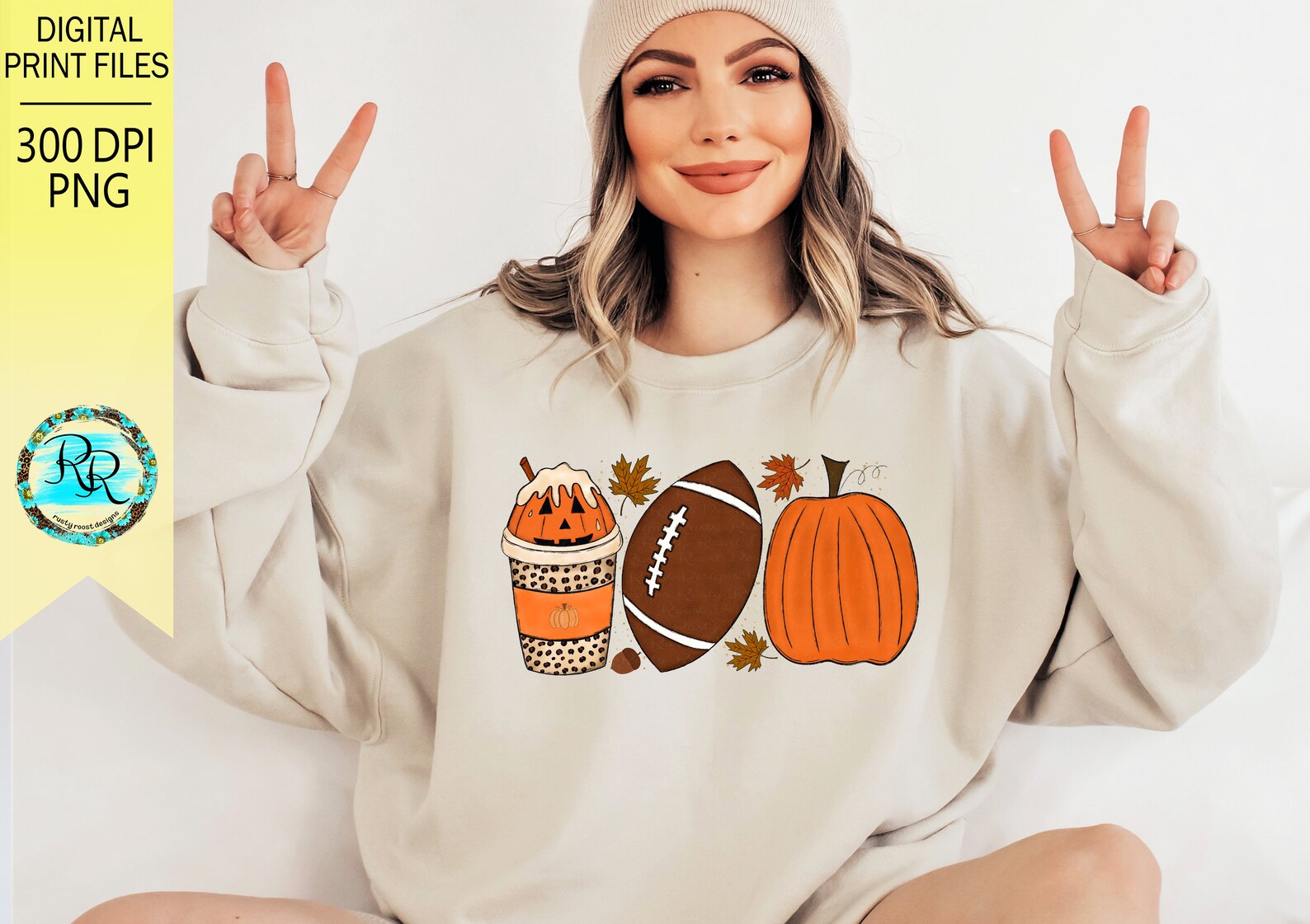 Fall Football Png Sublimation Designs Downloads Fall Coffee - Etsy