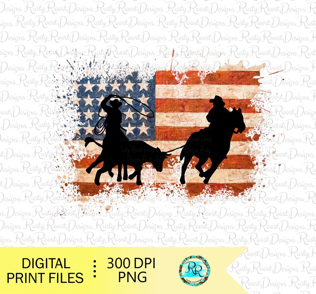 Rodeo Roping Png, Rodeo Sublimation Designs Downloads, Horse ...