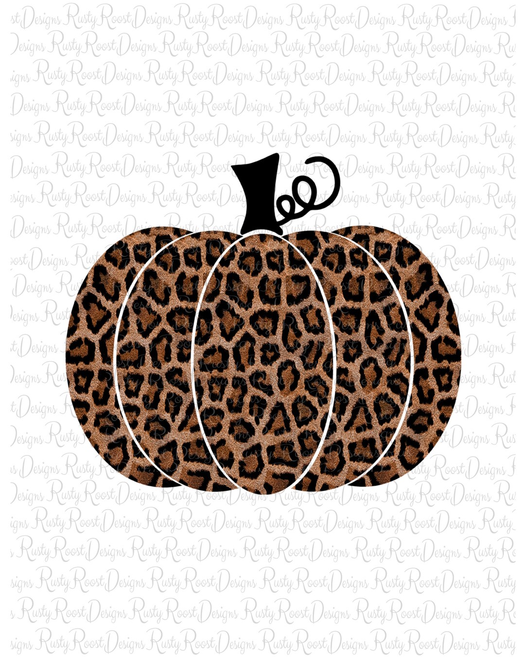 Leopard Pumpkin Png,fall Sublimation Designs Downloads,digital Download ...