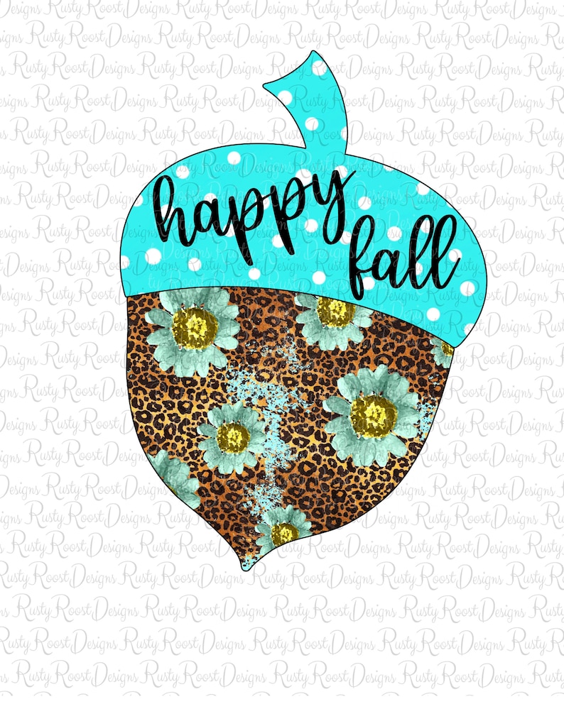 Happy Fall Png Fall Sublimation Designs Downloads - Etsy