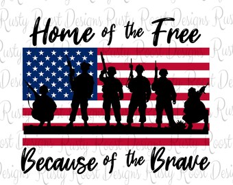 Because of the Brave | Etsy