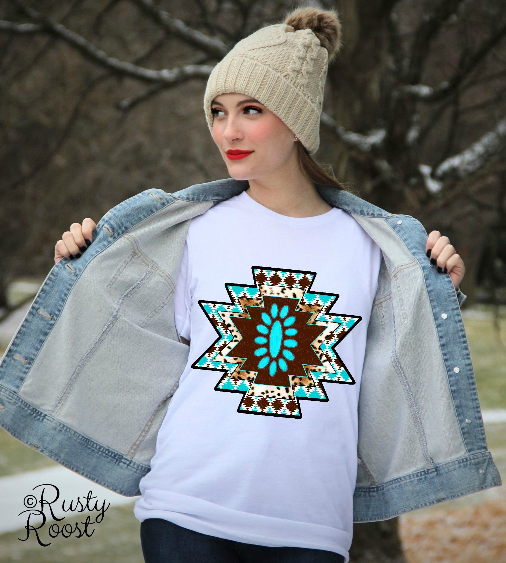Turquoise Aztec Png Sublimation Designs Downloads Turquoise - Etsy