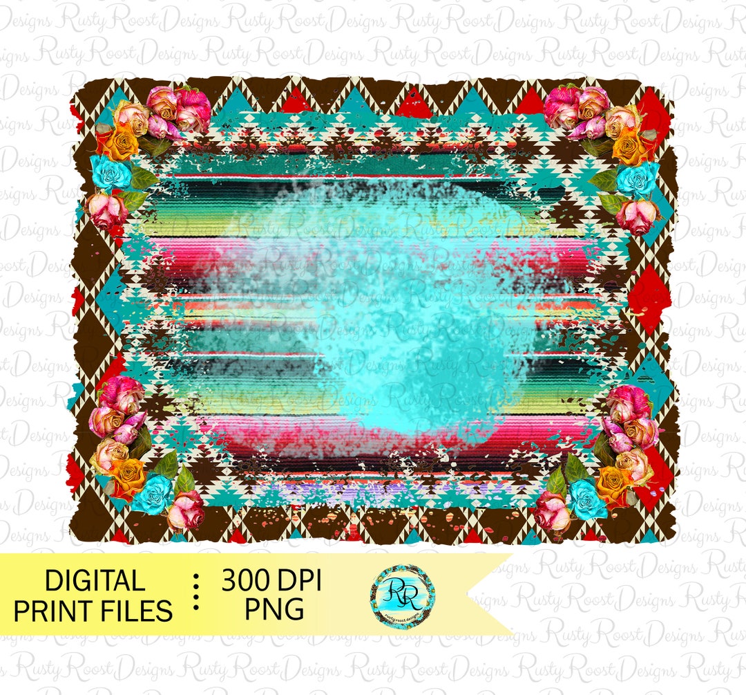 Western Serape Aztec Background Png, Sublimation Designs, Serape PNG ...
