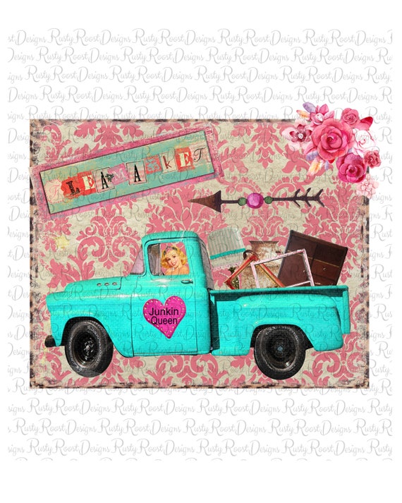 Junkin' Queen png sublimation designs downloads digital | Etsy