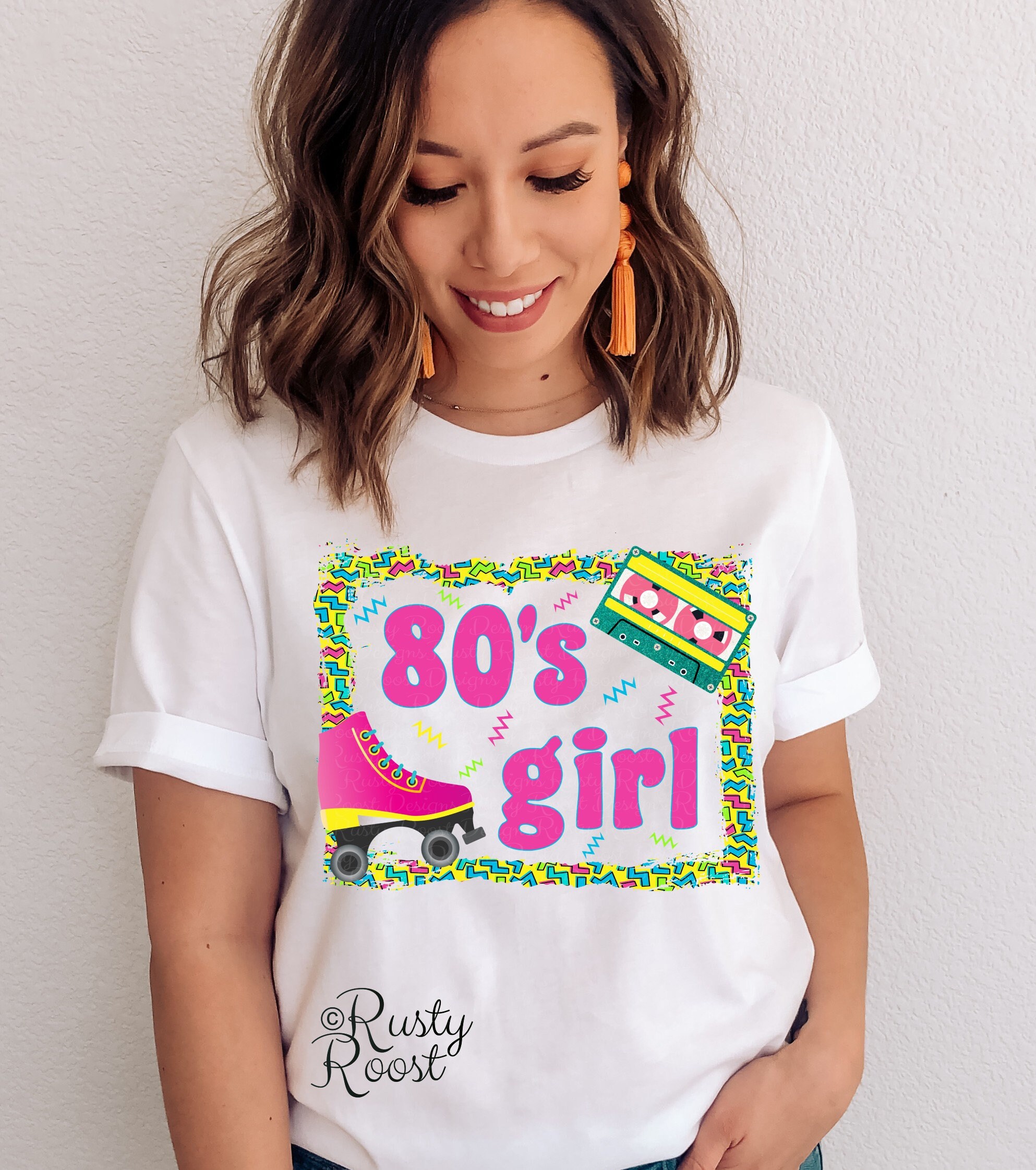 80's Girl Png, 80's Sublimation Designs Downloads, Digital Download ...