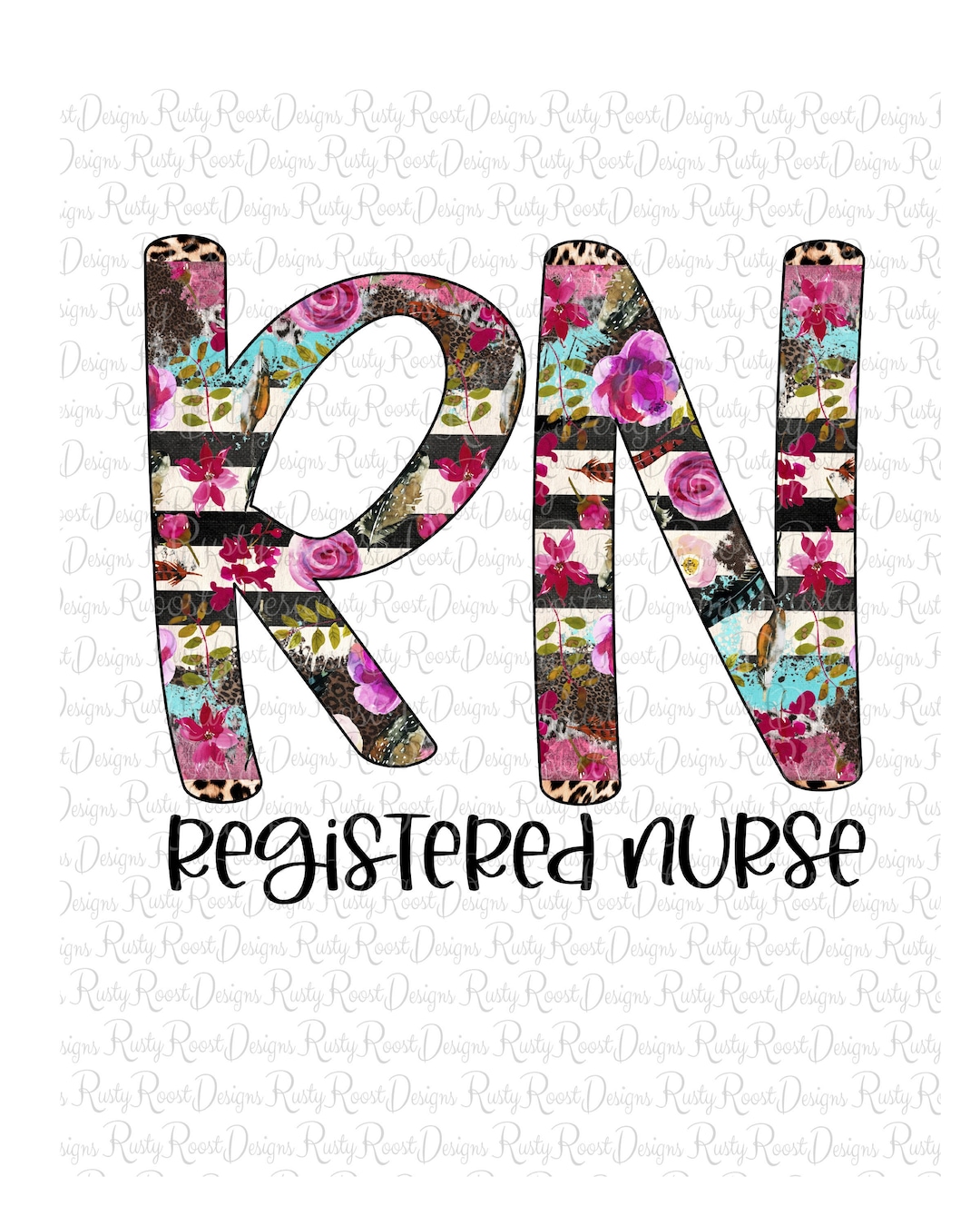 RN Registered Nurse Png, Nurse Sublimation Designs Downloads ...
